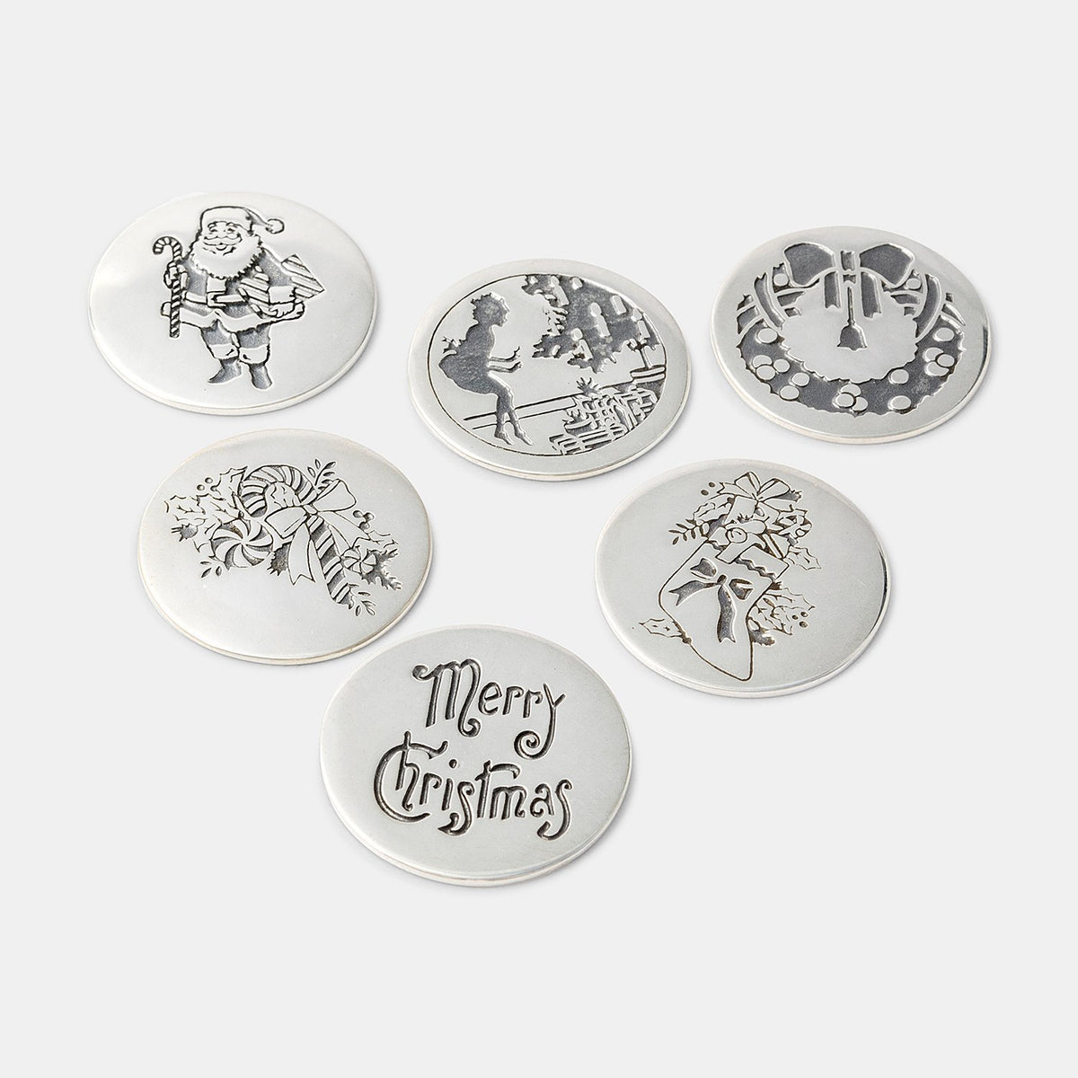 Christmas Pudding Coins in Solid Silver | Heirloom Quality