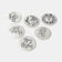 Deluxe Silver Christmas Pudding Coins (created in Australia)