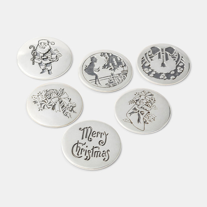 Christmas Pudding Coins in Solid Silver | Heirloom Quality