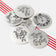 Christmas Pudding Coins in Solid Silver | Heirloom Quality